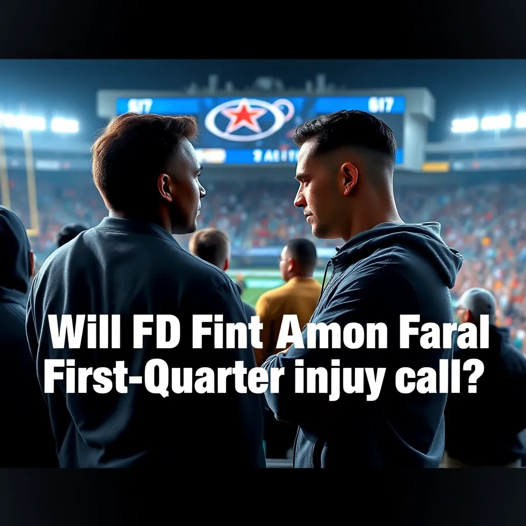 Will FD Overturn Amon Ra's First Quarter Injury Call? 🤔 - CasinoNewsWatch