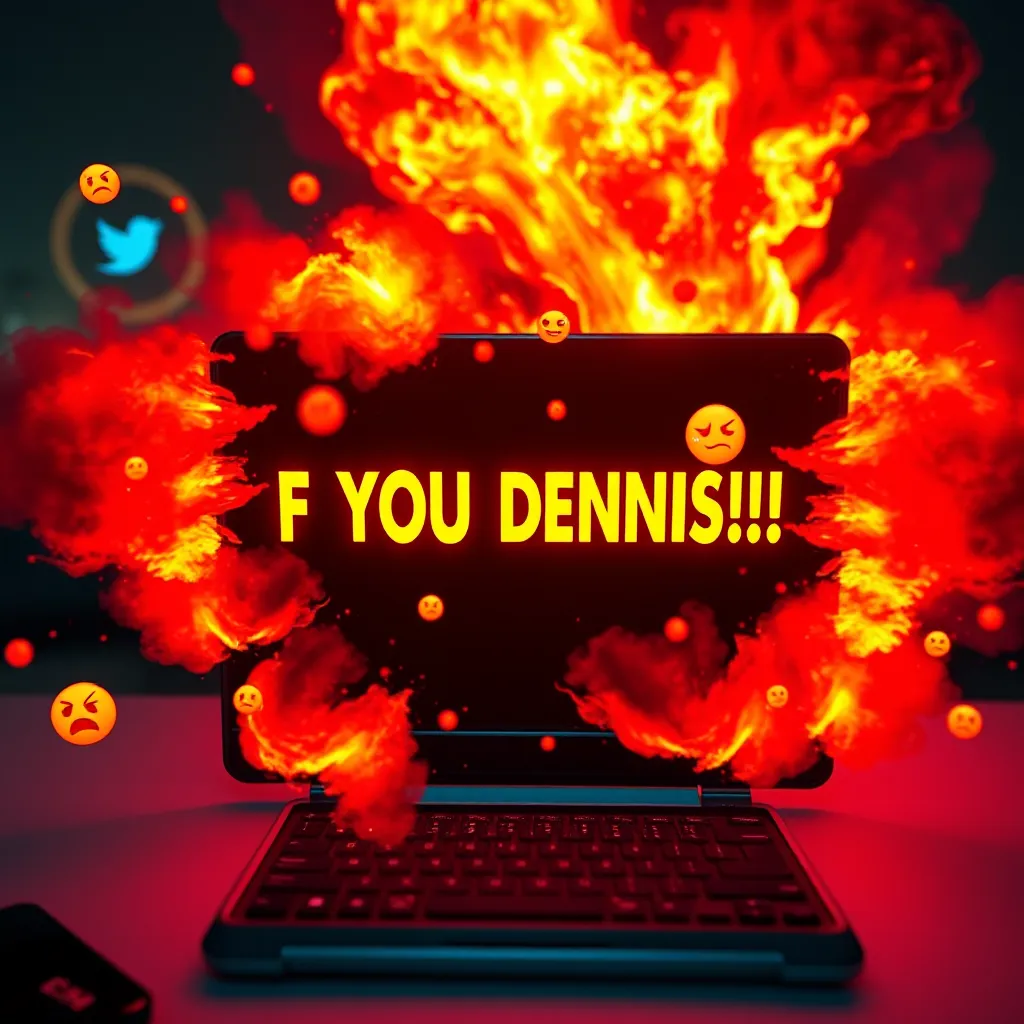 Explosive Outburst: F You Dennis!! Sparks Anger - CasinoNewsWatch