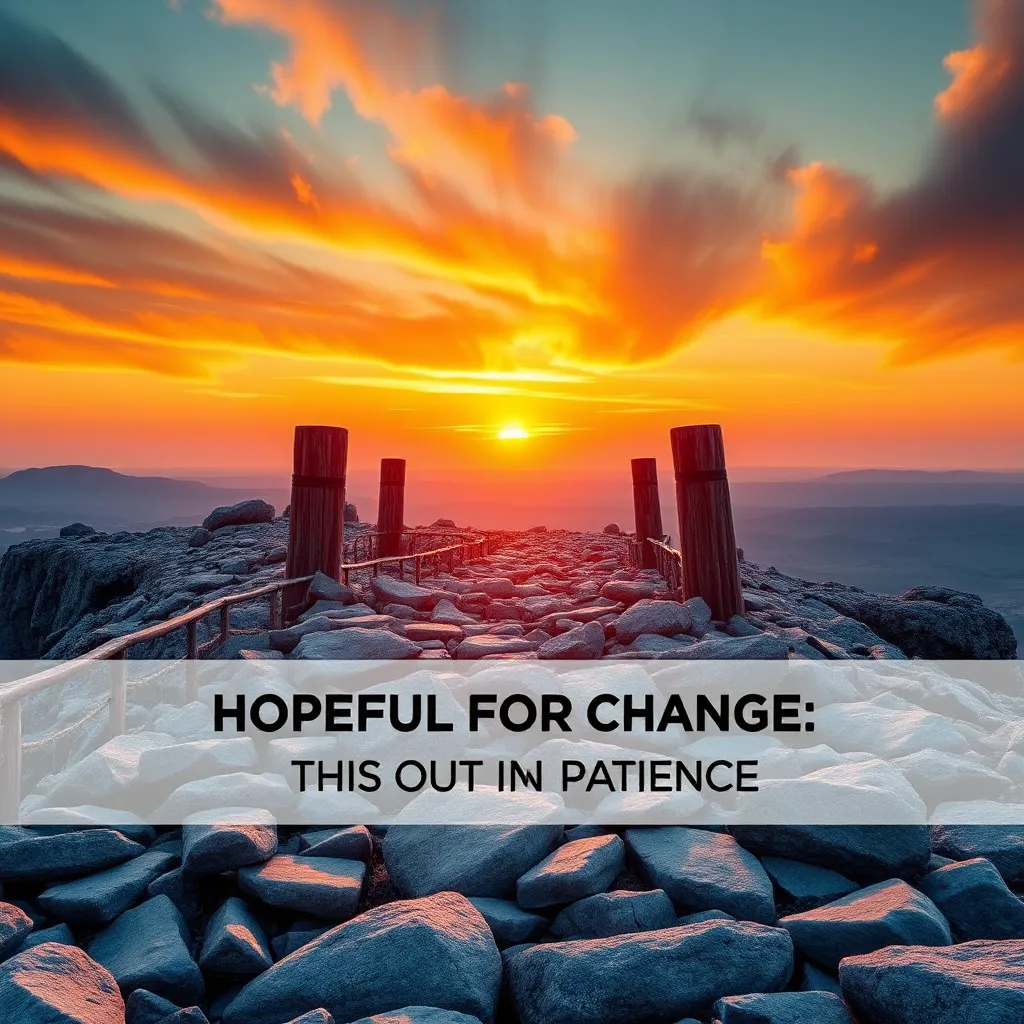 Hopeful for Change: Riding This Out with Patience - CasinoNewsWatch