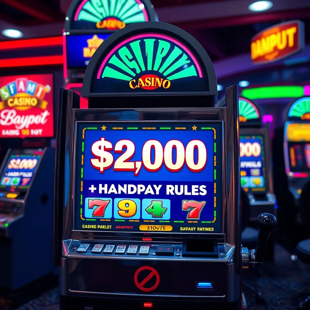 Understanding Changes to $2,000+ Handpay Rules in 2026 - CasinoNewsWatch