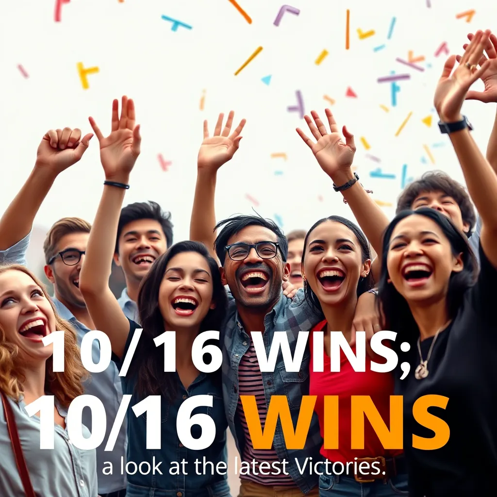 10/16 Wins: A Look at the Latest Victories - CasinoNewsWatch