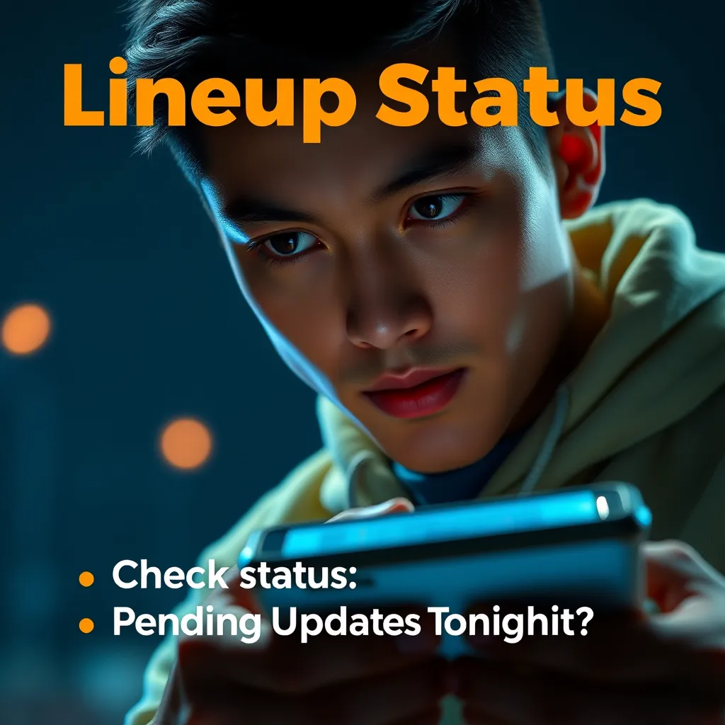 Check Your Lineup Status: Pending Updates Tonight? - CasinoNewsWatch
