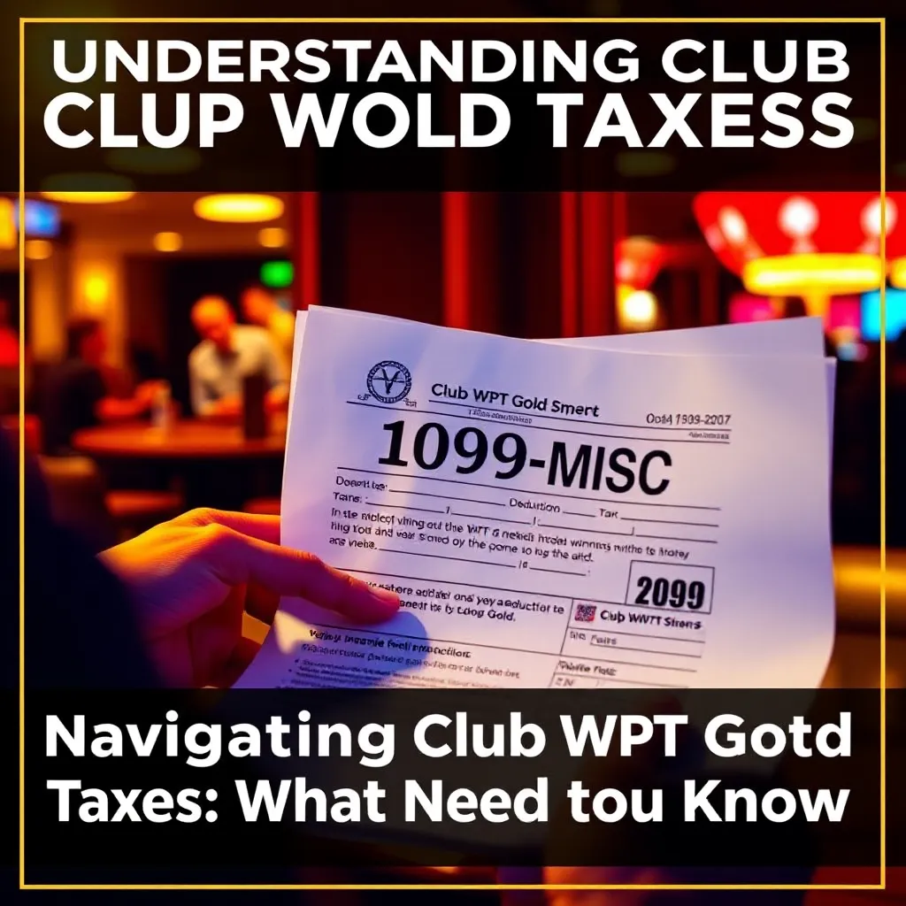 Navigating Club WPT Gold Taxes: What You Need to Know - CasinoNewsWatch