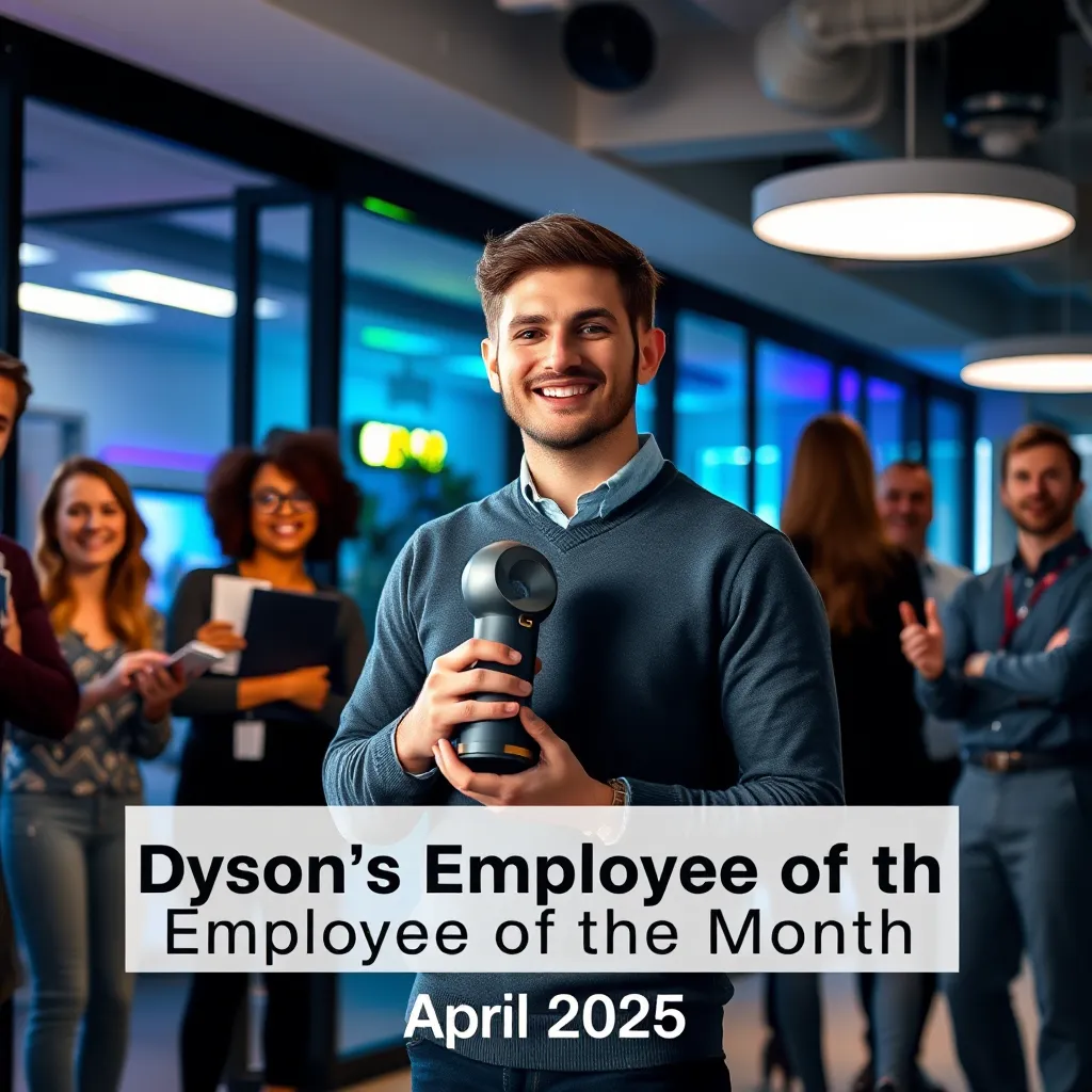 Spotlight on Dyson's Employee of the Month for April 2025 - CasinoNewsWatch
