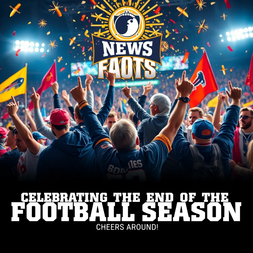 Celebrating the End of the Football Season: Cheers All Around ...