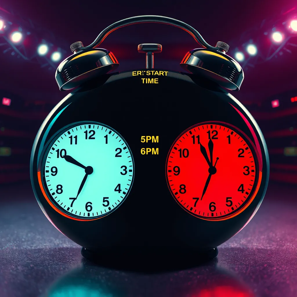 Confusion Over Fight Start Time: 5 PM or 6 PM? - CasinoNewsWatch