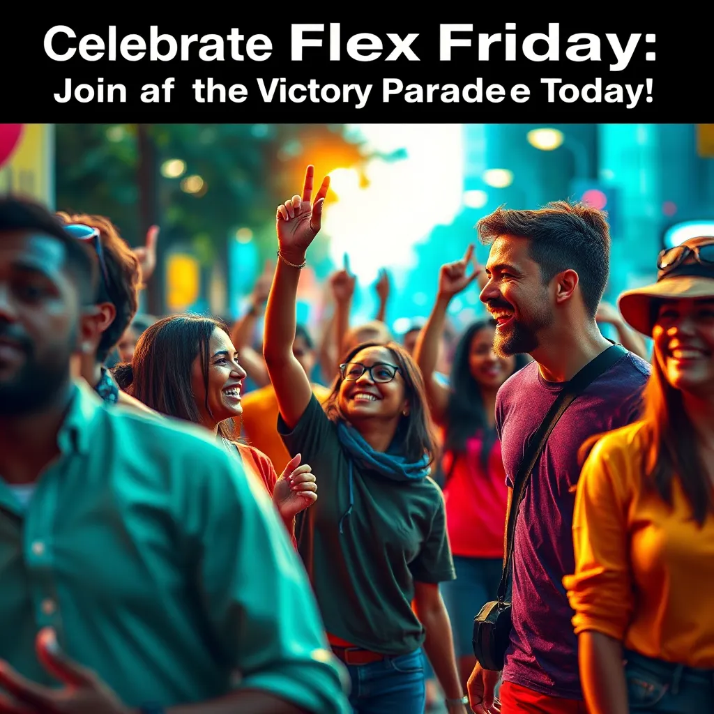 Celebrate Flex Friday: Join the Victory Parade Today! 🎉 - CasinoNewsWatch