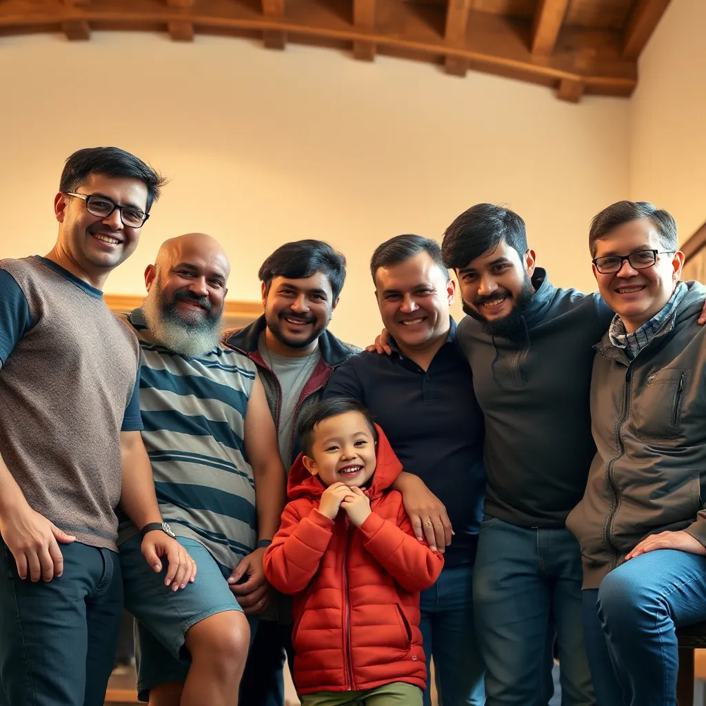 A Unique Gathering: Six Men and Two Little Ones - CasinoNewsWatch