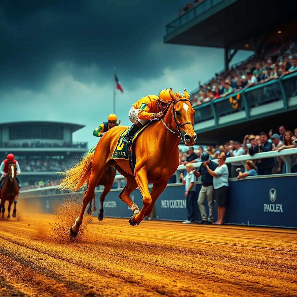 Golden Tempo Stuns Fans with Dramatic Kentucky Derby Win - CasinoNewsWatch