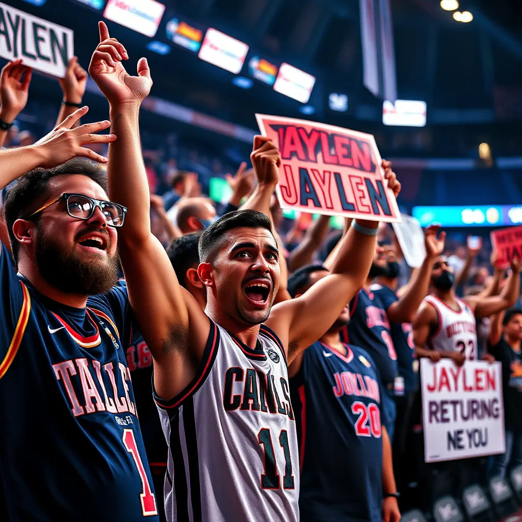 Fans Demand Jaylen Back in the Game After Injury - CasinoNewsWatch