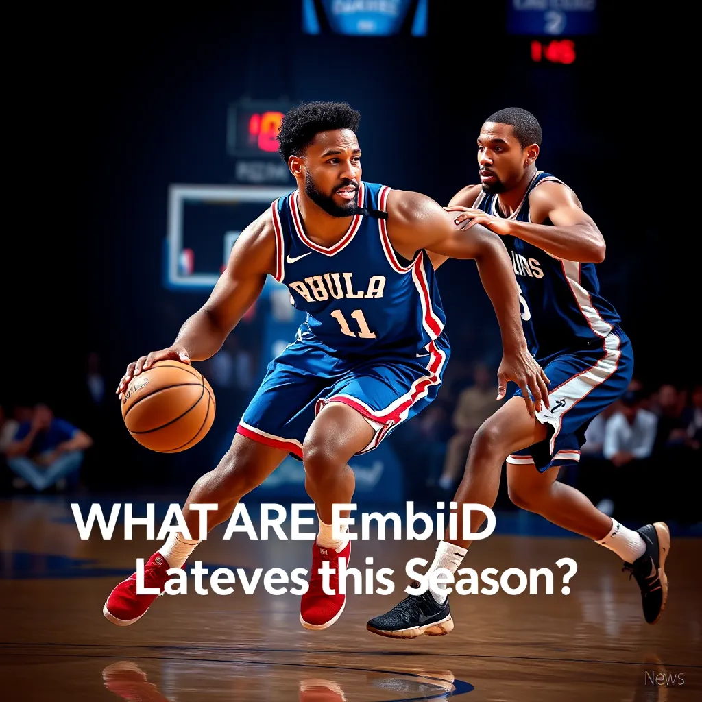 What Are Embiid's Latest Moves This Season? - CasinoNewsWatch