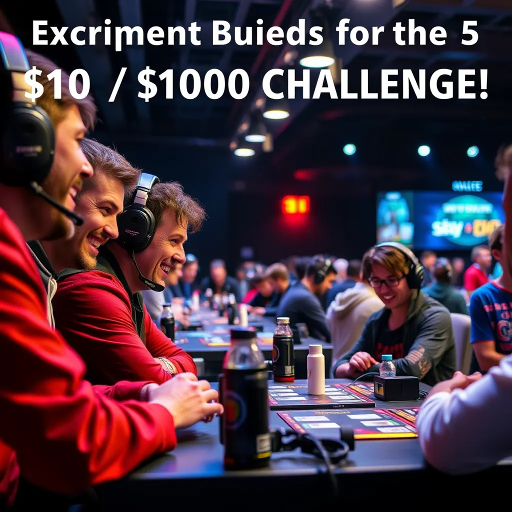 Excitement Builds for Day 5 of the $10-$1,000 Ladder Challenge ...