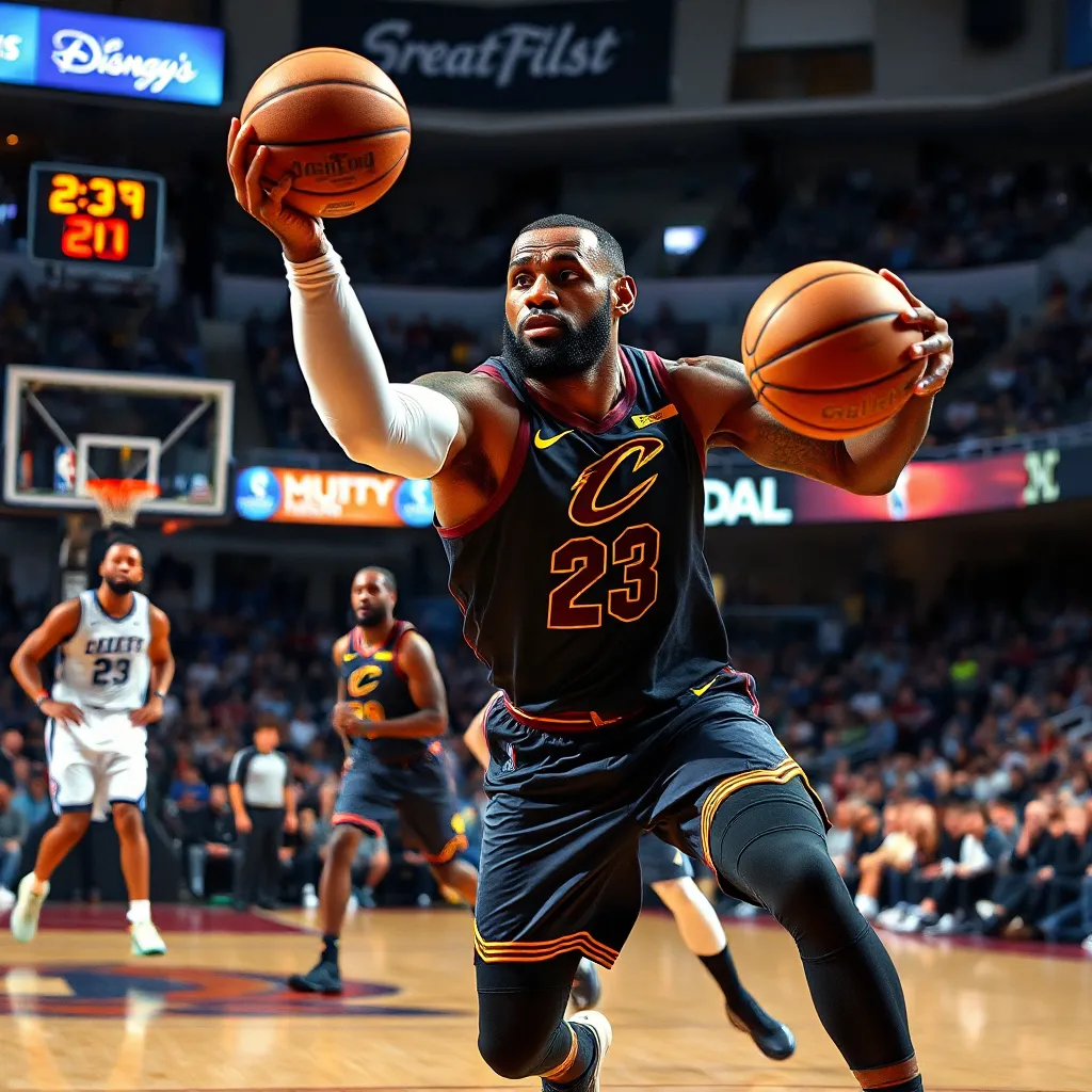 LeBron James Delivers Epic Assists Performance - CasinoNewsWatch