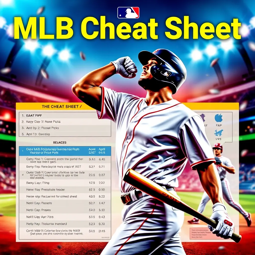 Essential MLB Cheat Sheet For PrizePicks on April 13 - CasinoNewsWatch