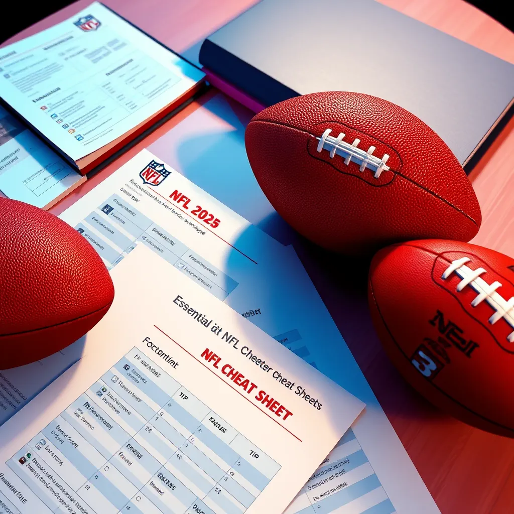 Essential NFL Cheat Sheets for October 30, 2025 - CasinoNewsWatch