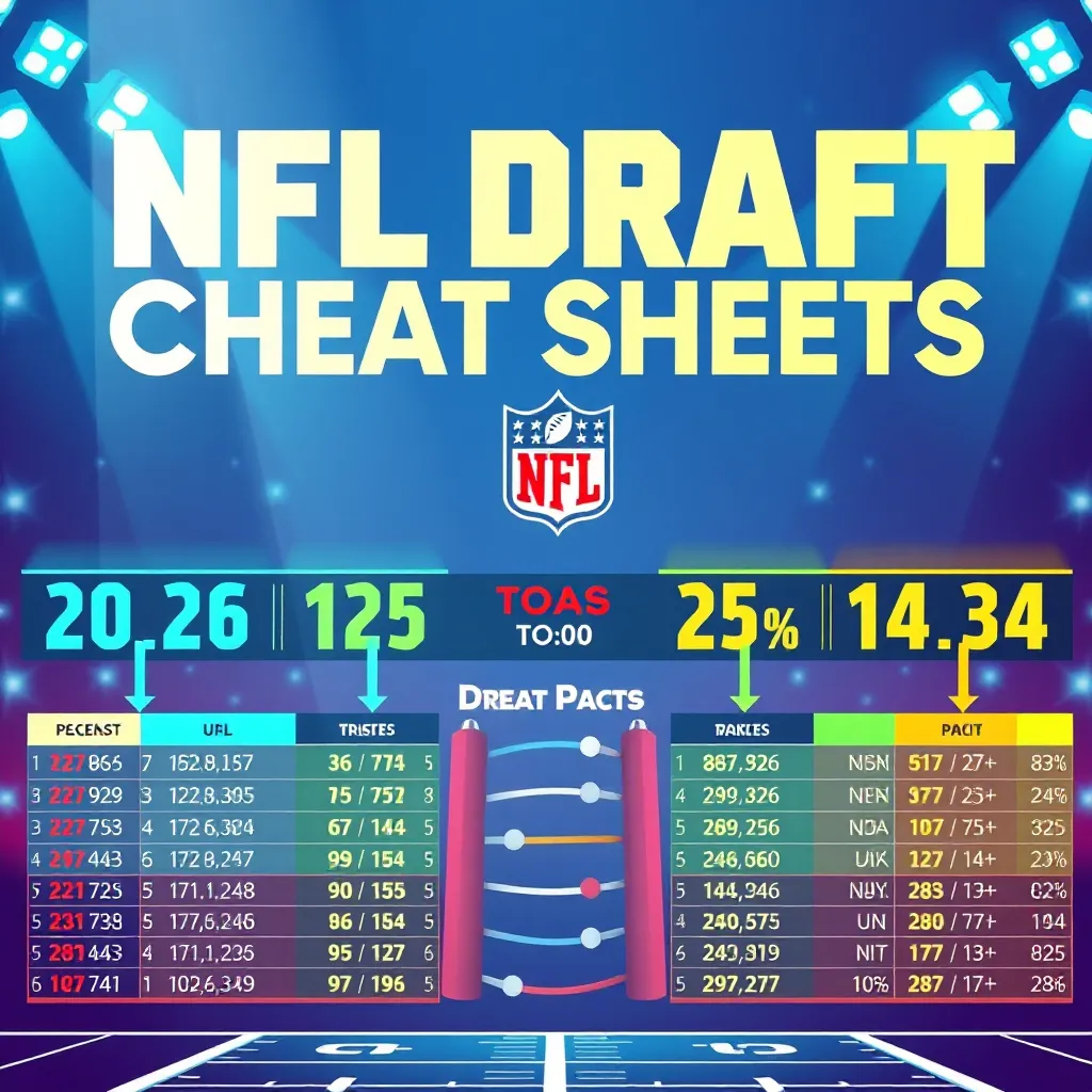 Essential NFL Cheat Sheets for 2025 Draft Picks - CasinoNewsWatch