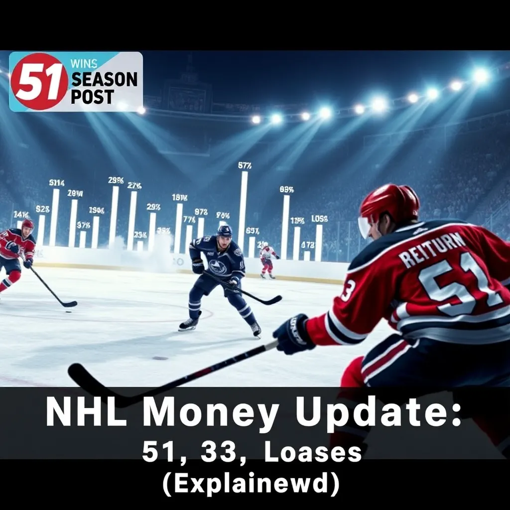 NHL Moneyline Update: 51 Wins, 35 Losses Explained - CasinoNewsWatch