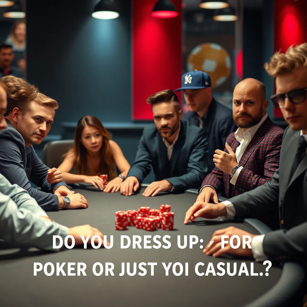 Do You Dress Up for Poker or Just Stay Casual? - CasinoNewsWatch