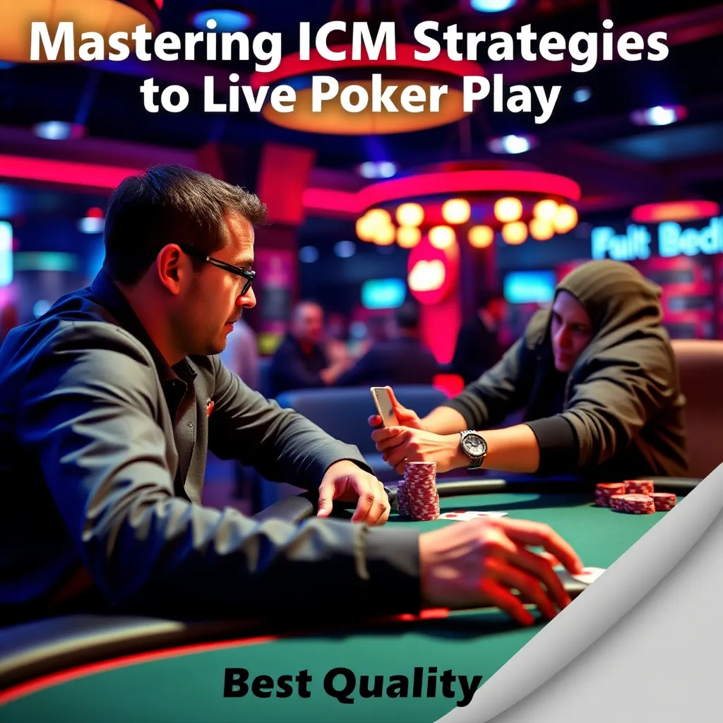Mastering ICM Strategies for Live Poker Play - CasinoNewsWatch