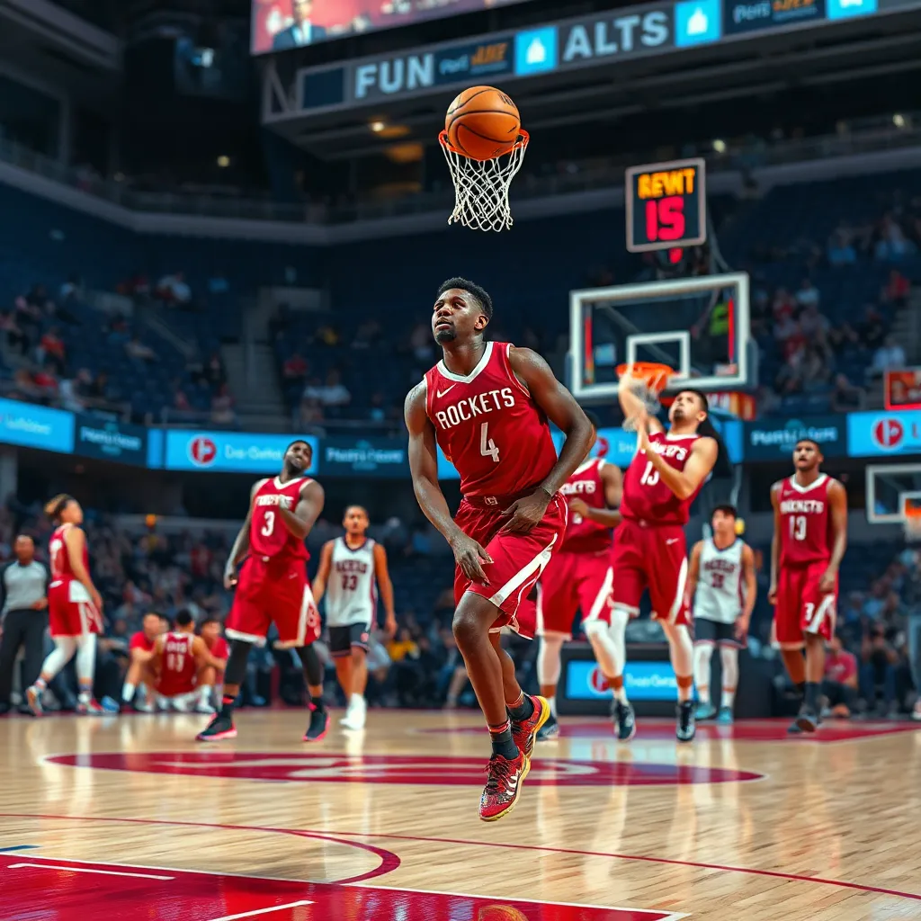 Rockets Drop as Moody Impresses in Wild Game - CasinoNewsWatch