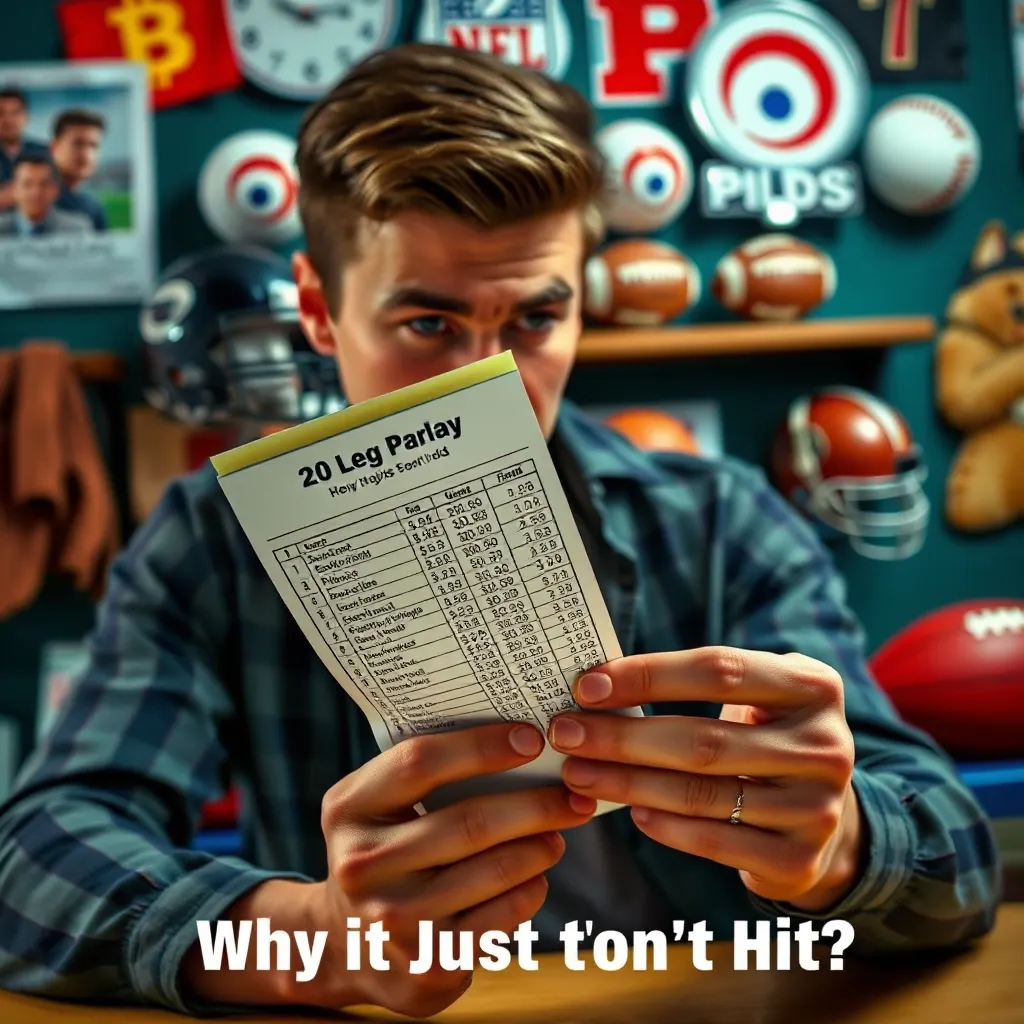 20 Leg Parlay: Why It Just Won't Hit 💸💸🔥🔥 - CasinoNewsWatch
