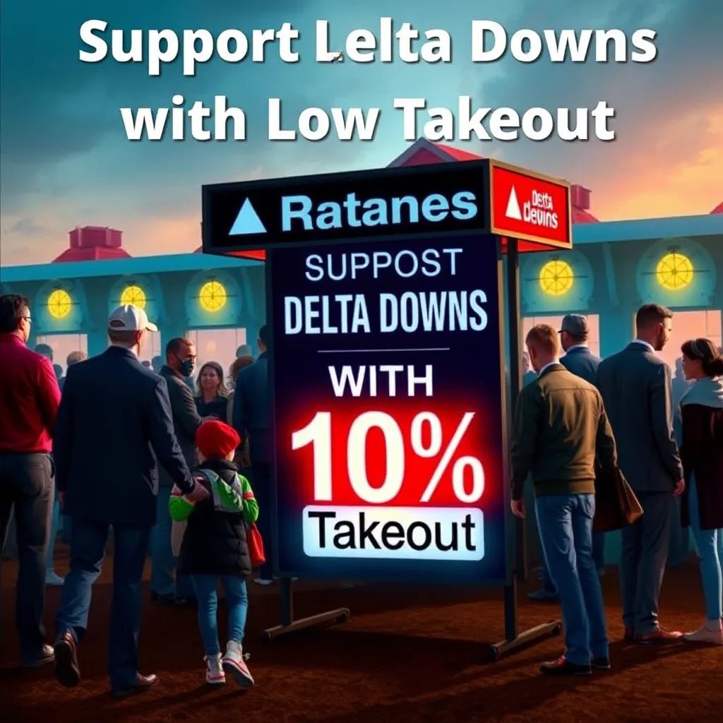 Support Delta Downs This Tuesday with 10% Takeout - CasinoNewsWatch