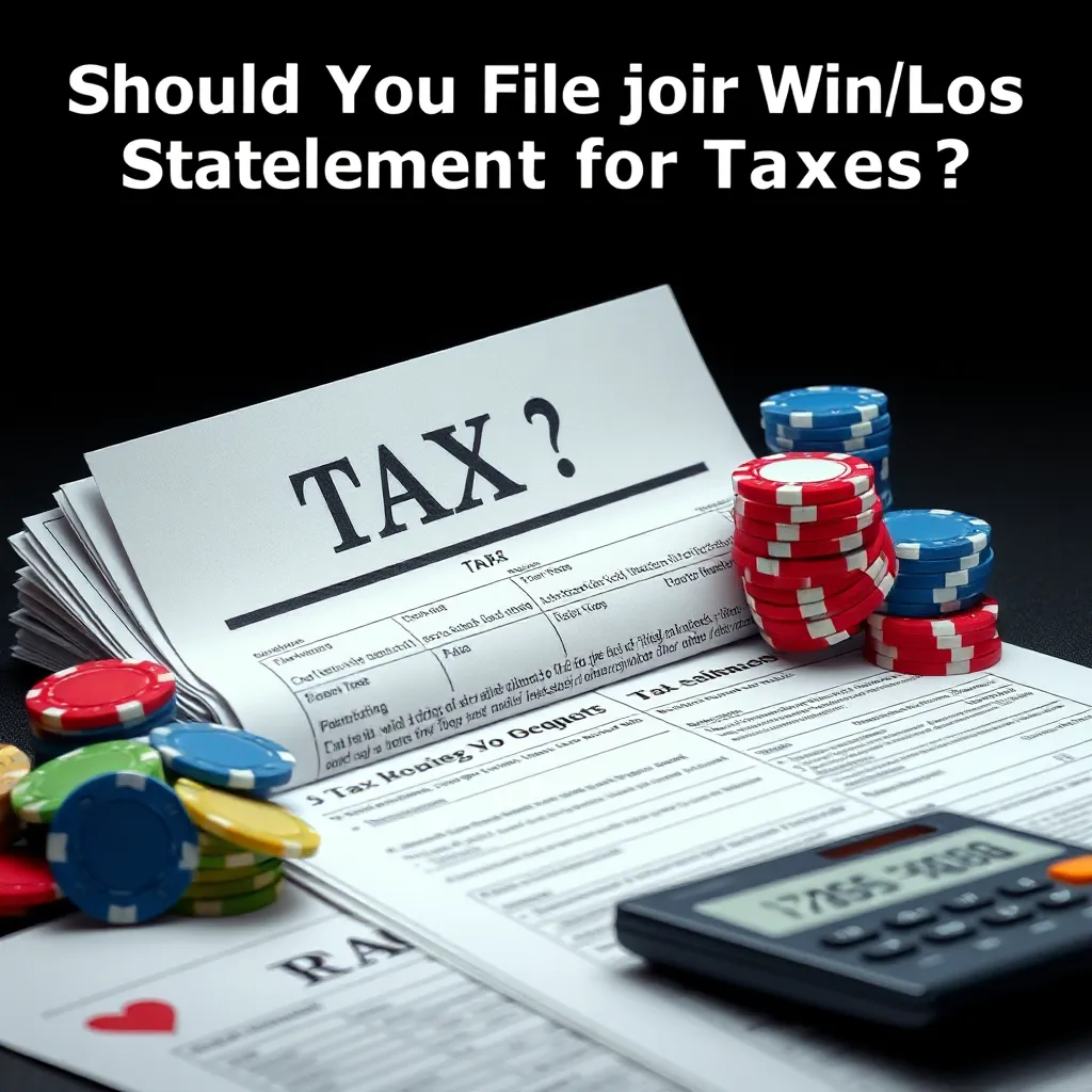 Should You File Your Win/Loss Statement for Taxes? - CasinoNewsWatch