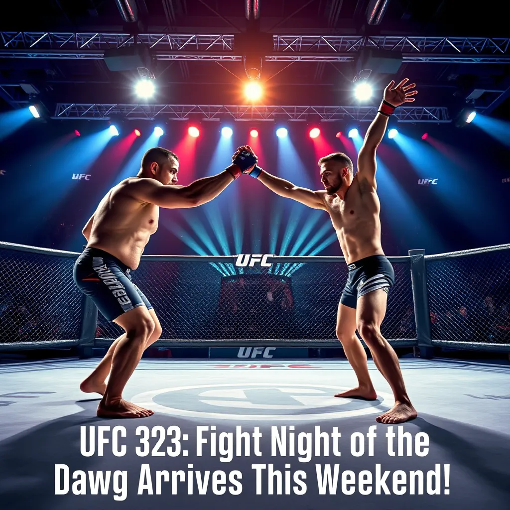 UFC 323: Fight Night of the Dawg Arrives This Weekend! - CasinoNewsWatch