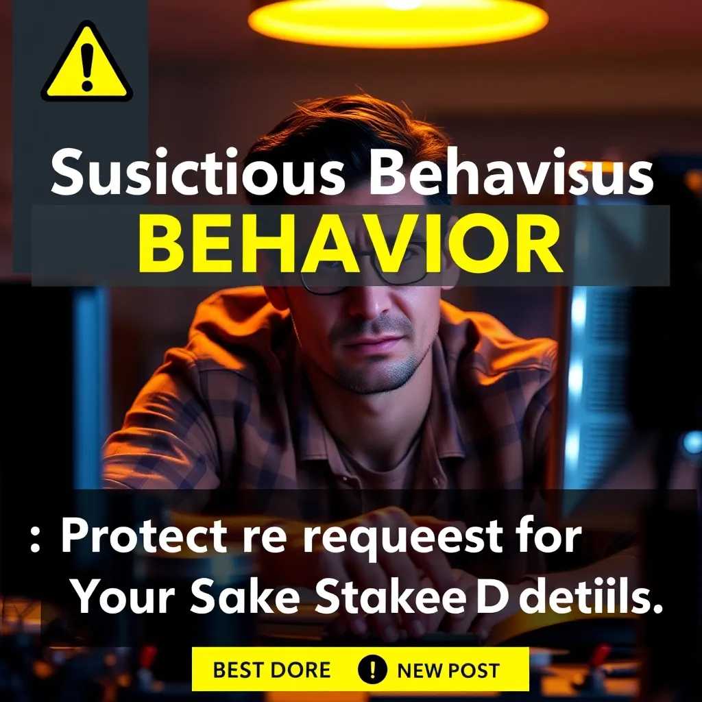 Suspicious Behavior: Protect Your Stake Account Details - CasinoNewsWatch